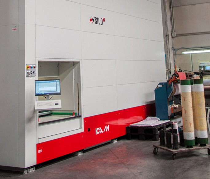 Automated storage for the flexo printing sector | ICAM Online En